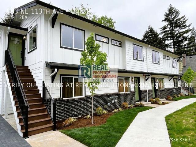2 Bedroom Apartment for Rent at 583 Ne 113th Ave #B, Portland, OR 97220 Hazelwood