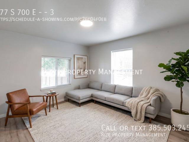 2 Bedroom Apartment for Rent at 777 S 700 E #3, Salt Lake City, UT 84102 East Central