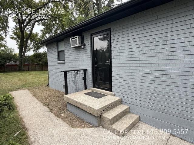 2 Bedroom Apartment for Rent at 938 B Delmas Ave, Nashville, TN 37216 East Hill