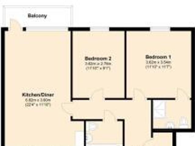 2 bedroom apartment for rent in Amethyst House 602 South 5th Street Central Milton Keynes MK9