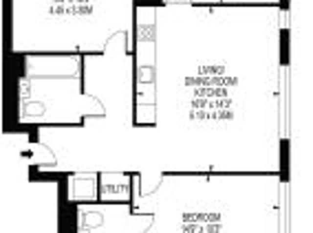 2 bedroom apartment for rent in Deanston Building, Riverscape, London, E16