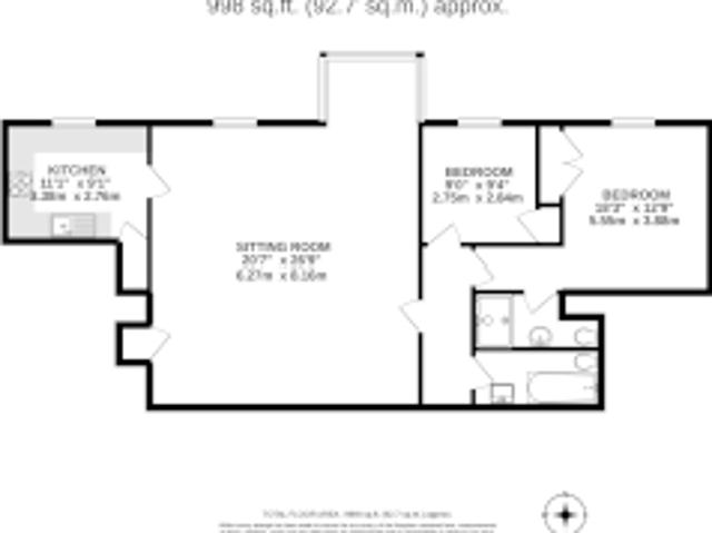 2 bedroom apartment for rent in Lower Bristol Road, Bath, BA2