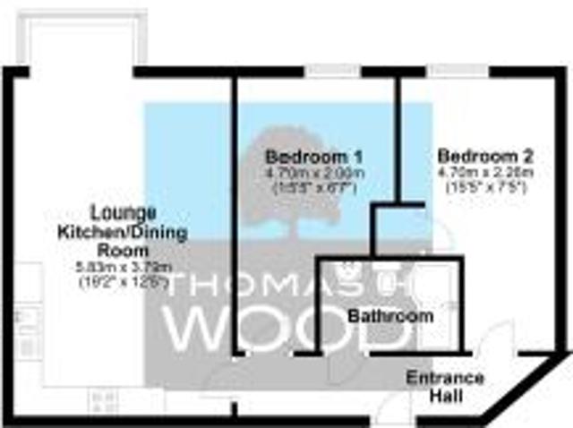 2 bedroom apartment for rent in Parkfield House, North Road, CARDIFF, CF14
