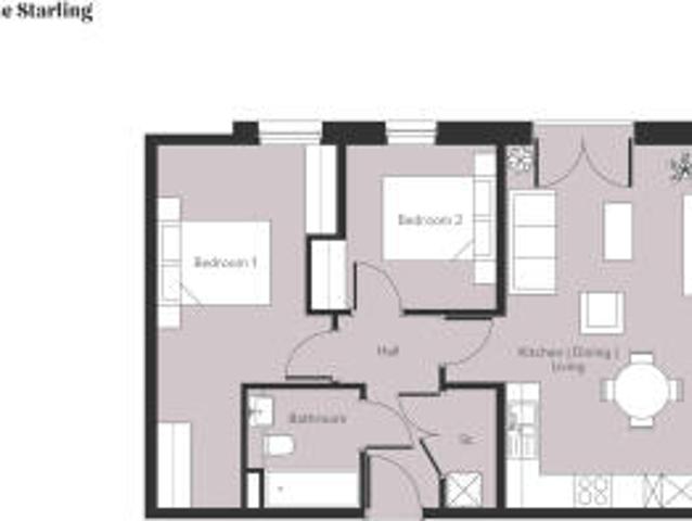 2 bedroom apartment for rent in Pigeon Street, Manchester, M1