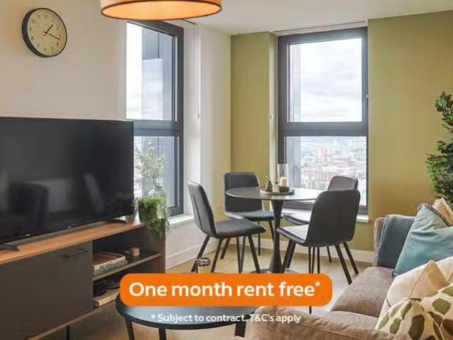 2 bedroom apartment for rent in The Silver Yard, Birmingham Bi.