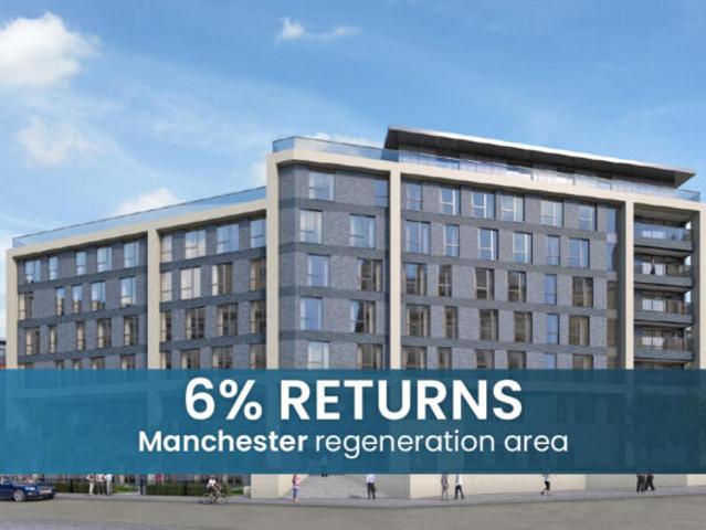 2 bedroom apartment for sale in New Build Manchester Apartment – 6% Rental Yields | Lucrative Buy to Let Opportunity, M5