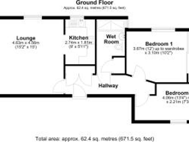 2 bedroom apartment for sale in Breydon Way, Ipswich, Suffolk, IP3