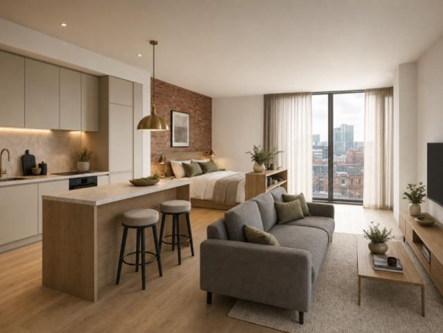 2 bedroom apartment for sale in City Centre Investment Flat, Manchester – 6% Rental Yields | Hands Off Investment Opportunity, M1