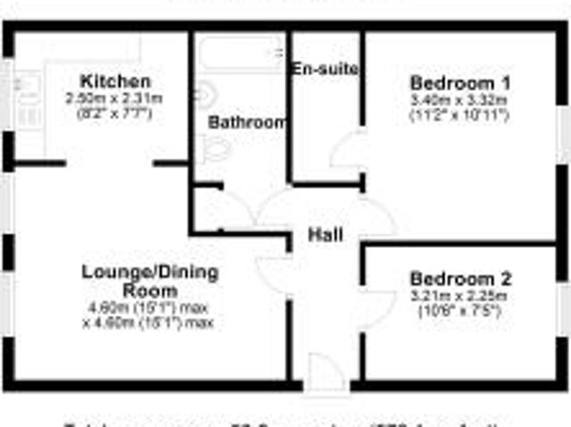 2 bedroom apartment for sale in Compair Crescent, Ipswich, Suffolk, IP2
