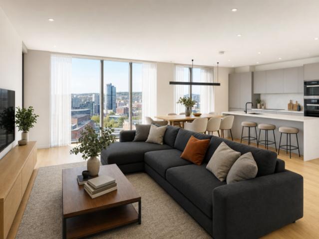 2 bedroom apartment for sale in Fully Managed S1 Sheffield City Centre Apartment – 6% Rental Yields | Hands Off Buy to Let Investment, S1