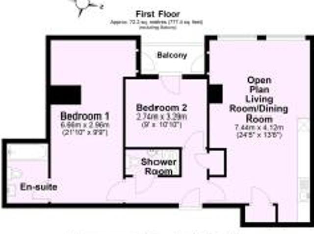 2 bedroom apartment for sale in Piccadilly, York, YO1 9NX, YO1