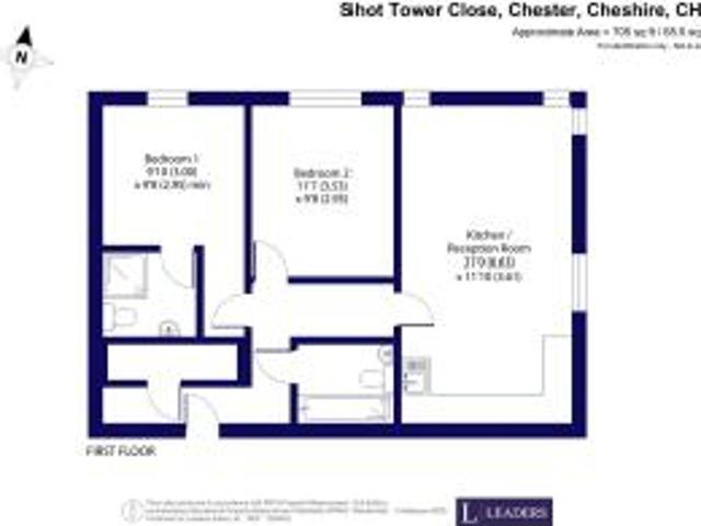 2 bedroom apartment for sale in Shot Tower Close, Chester, Cheshire, CH1