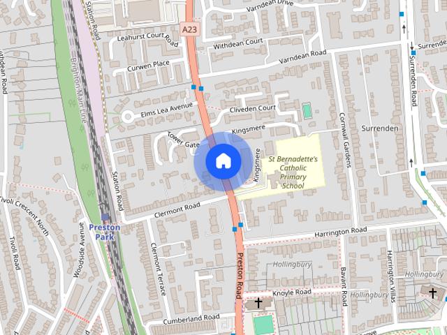 2 bedroom apartment to rent Cliveden Close, Brighton, East Sussex, BN1