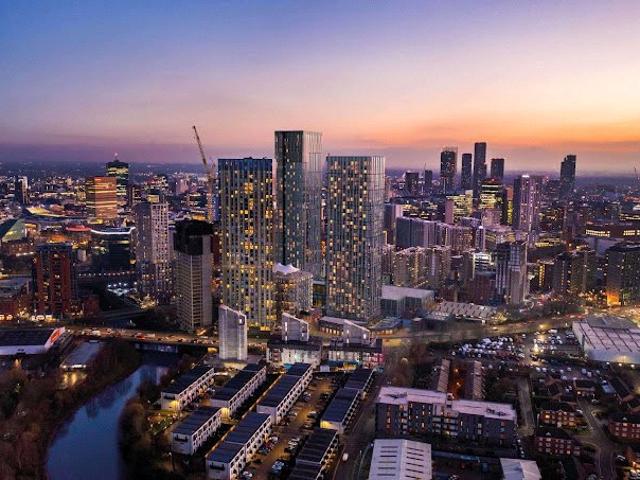 2 bedroom apartment to rent in 12 bankside boulevard colliers yard salford m3