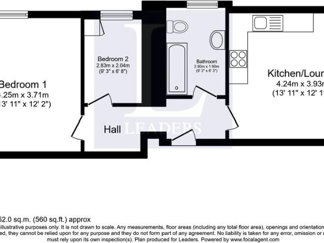 2 bedroom apartment to rent The Beeches, 13 Montgomery Road, Sheffield, S7