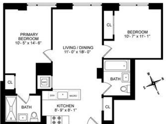 2 bedroom, Brooklyn NY 11217 LS101801064