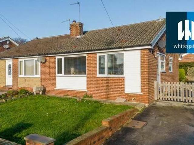 2 bedroom bungalow for sale in Cottam Croft Hemsworth Pontefract West Yorkshire WF9