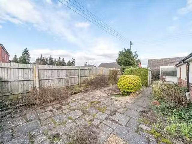 2 Bedroom Bungalow For Sale In Coronation Road, Kington, Heref.