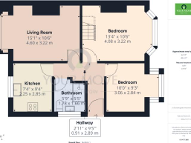 2 bedroom bungalow for sale in Southfield Road, Duston, Northampton, NN5