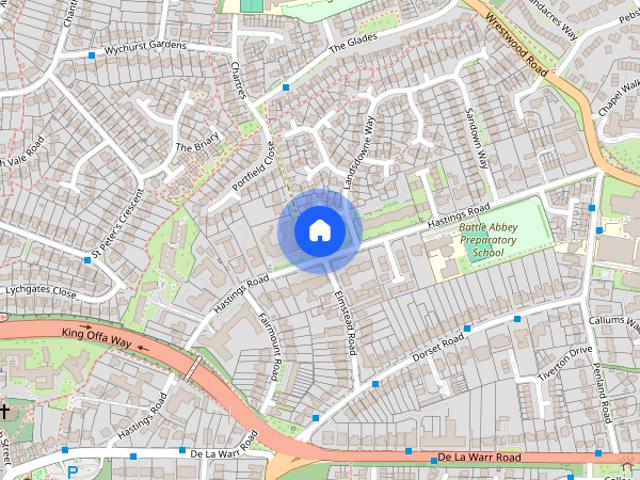 2 bedroom ground flat to rent
