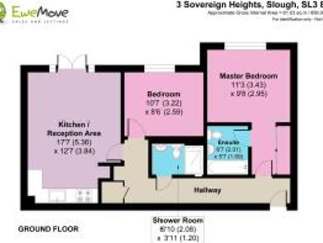 2 bedroom ground floor flat for sale in Sovereign Heights, Slough, SL3