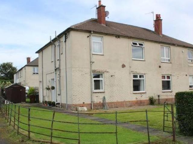 2 bedroom ground floor flat for sale in West Park Avenue Mauchline Ayrshire KA5 KA5