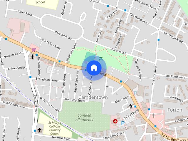 2 bedroom ground floor flat to rent
