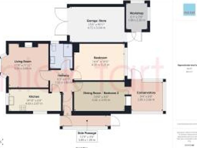 2 bedroom detached bungalow for sale in Pruden Avenue, Lanesfield, Wolverhampton WV4