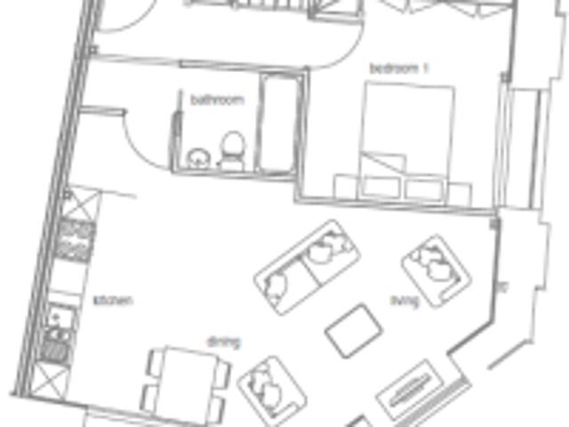 2 bedroom duplex for sale in 002 The Bank, The Headrow, Leeds, West Yorkshire, LS1