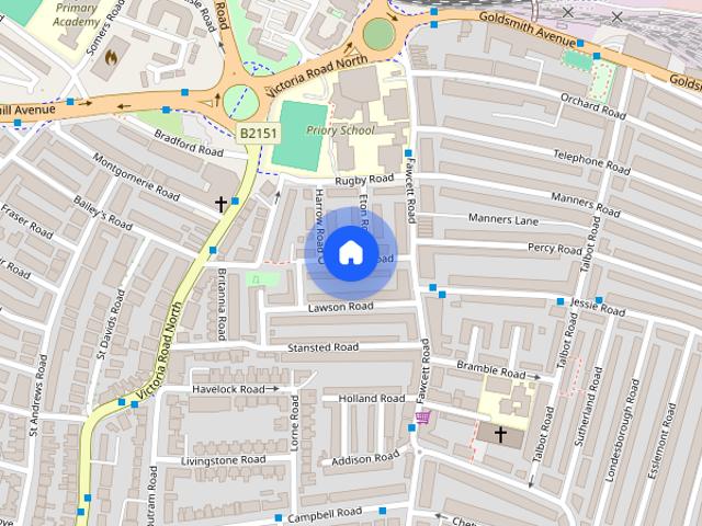 2 bedroom end of terrace house for rent