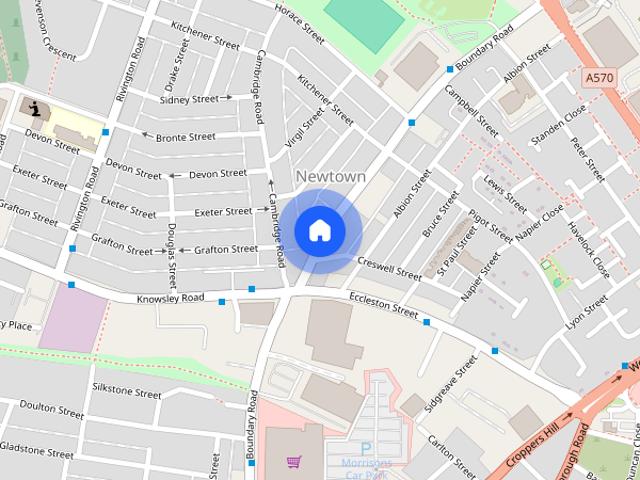 2 Bedroom End of Terrace House for Rent