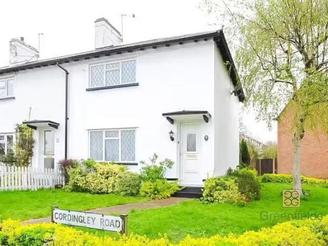 2 bedroom end of terrace house for rent in Cordingley Road, Ru.