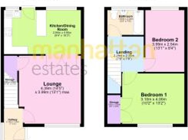 2 bedroom end of terrace house for rent in Merehall Close, Merehall, Bolton, BL1