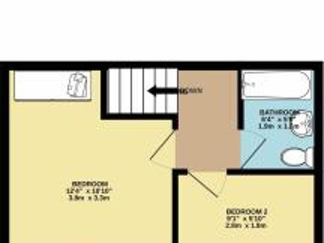2 bedroom end of terrace house for rent in Plymouth Close, Eastbourne, BN23
