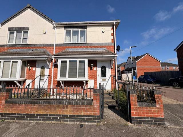 2 bedroom end of terrace house for sale