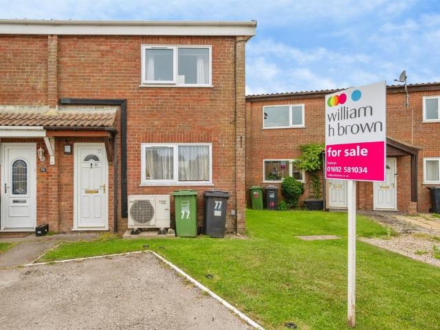 2 bedroom end of terrace house for sale