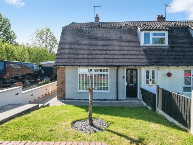 2 bedroom end of terrace house for sale