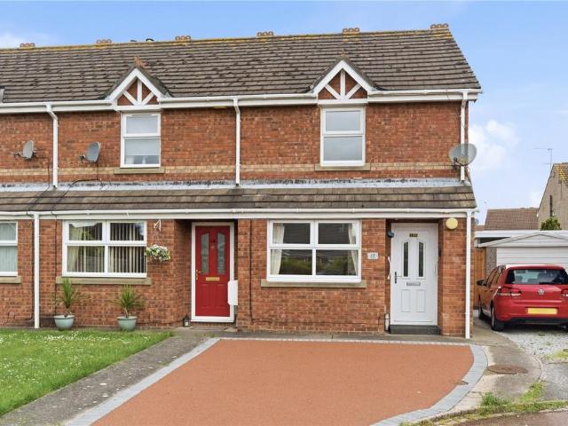 2 bedroom end of terrace house for sale