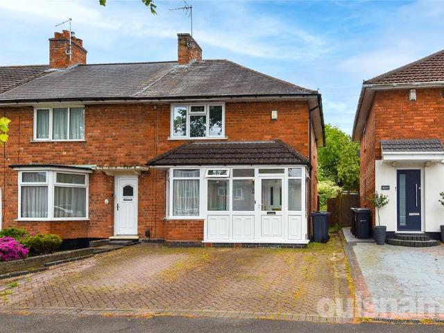 2 bedroom end of terrace house for sale