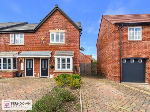 2 bedroom end of terrace house for sale