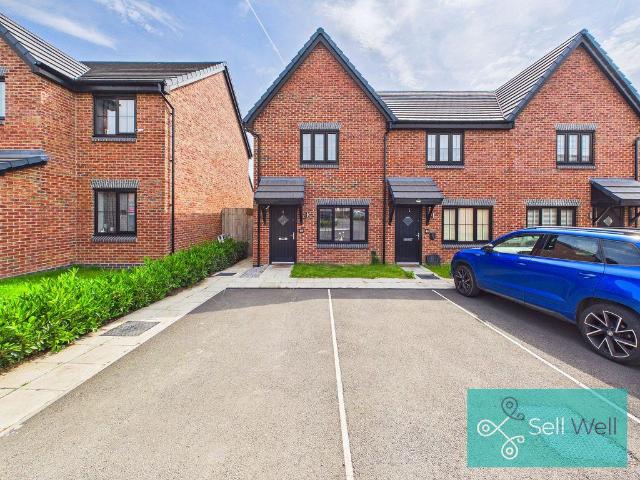 2 bedroom end of terrace house for sale