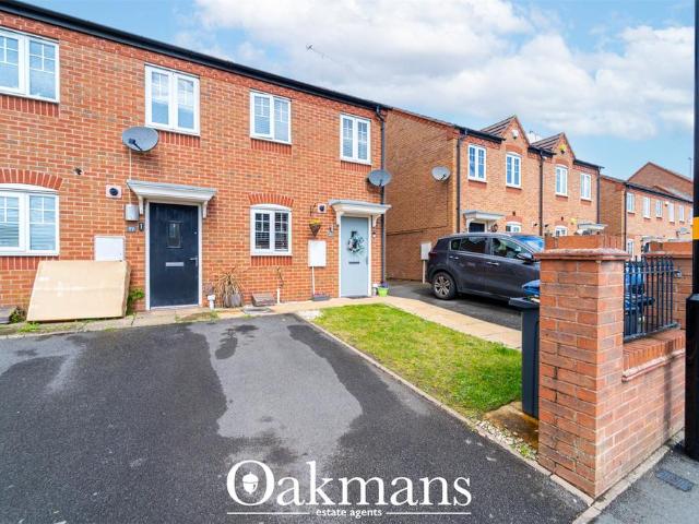 2 bedroom end of terrace house for sale