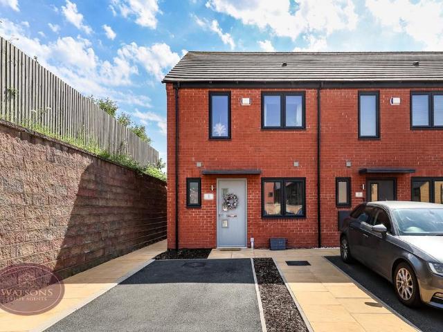 2 bedroom end of terrace house for sale