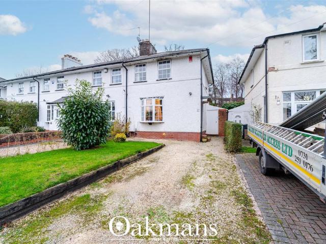 2 bedroom end of terrace house for sale