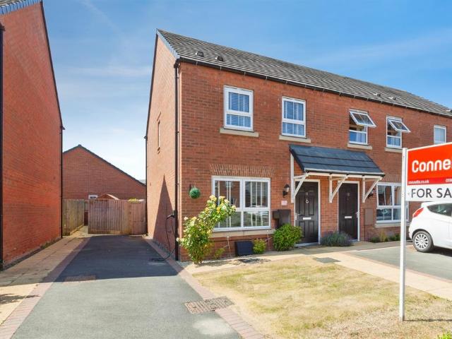 2 bedroom end of terrace house for sale