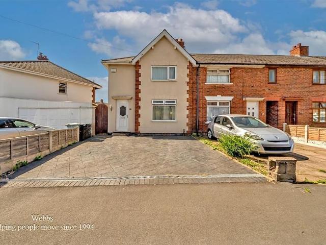 2 bedroom end of terrace house for sale