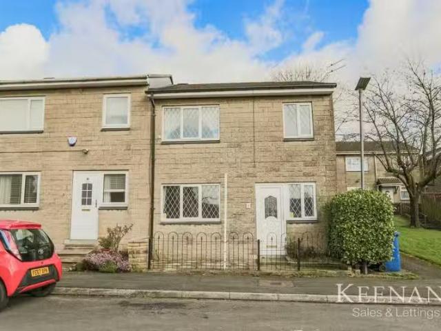 2 bedroom end of terrace house for sale in Hargreaves Street.