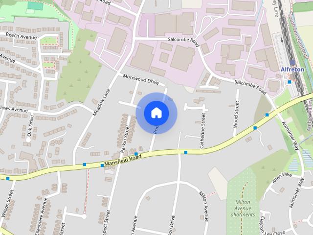 2 bedroom end of terrace house to rent
