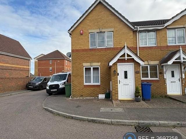 2 bedroom end of terrace house to rent