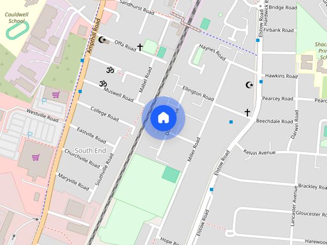 2 bedroom end of terrace house to rent